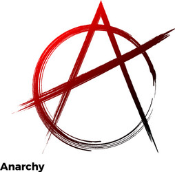 Anarchy symbol Royalty Free Vector Image - VectorStock