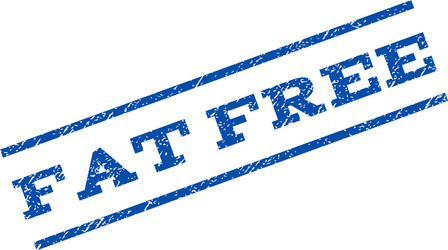 Fat free watermark stamp Royalty Free Vector Image