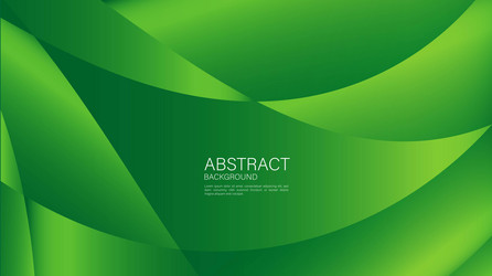 Green wave abstract background wave pattern Vector Image