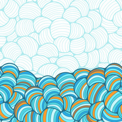 Abstract wave pattern Royalty Free Vector Image