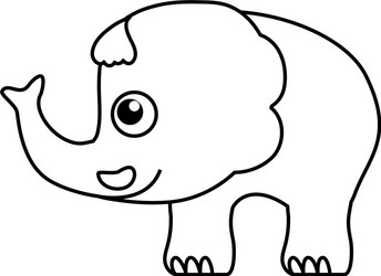 Uncolored Animal Vector Images (over 230)