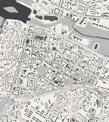 Map of the city khmelnytskyi ukraine Royalty Free Vector