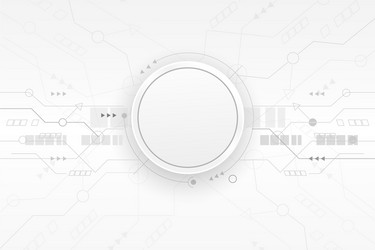 3d circuit board background or banner design Vector Image