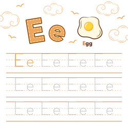 Alphabet Letter E Egg Vector Images (68)