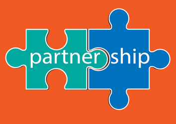 Partnership Puzzle Vector Images (over 15,000)