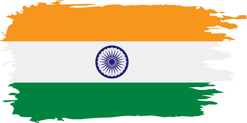 India flag doodle Royalty Free Vector Image - VectorStock