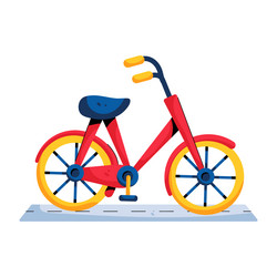 Pushbike Vector Images (over 120)