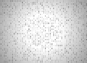 Big data blue background Royalty Free Vector Image