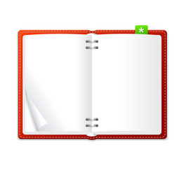 Open Book Page Royalty Free Vector Image - VectorStock