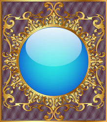 Gentle background frame Royalty Free Vector Image