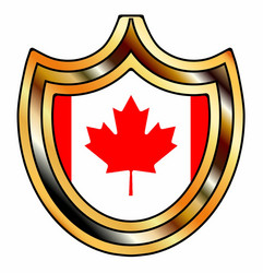 Torres strait islander flag shield Royalty Free Vector Image