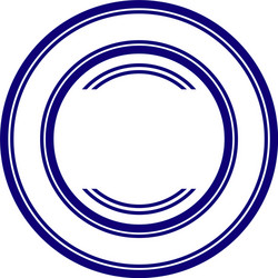 Double Circle Border Template Vector Images (over 250)