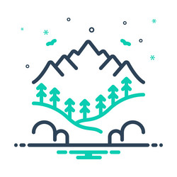 Wilderness Royalty Free Vector Image - VectorStock