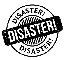Disaster rubber stamp Royalty Free Vector Image
