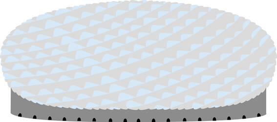 Side view of a soccer stadium Royalty Free Vector Image