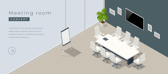 Isometric Boardroom Vector Images (over 100)