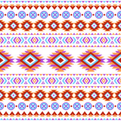 Seamless aztec pattern Royalty Free Vector Image