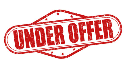 Under offer stamp Royalty Free Vector Image - VectorStock