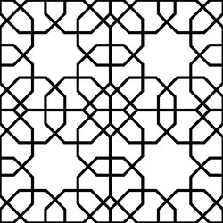 Simple seamless background islamic pattern Vector Image