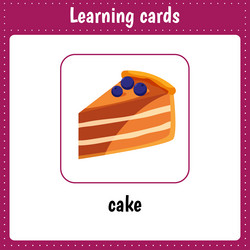 Cake Flashcard Vector Images (80)