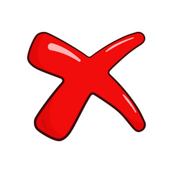 Red Cross Wrong Vector Images (over 4,100)
