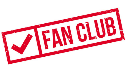 Fan club stamp Royalty Free Vector Image - VectorStock