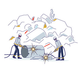 Broken Things Vector Images (over 400)