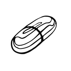 Linear Capsule Hand Drawn Vector Images (98)