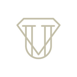 Diamond Letter U Vector Images (over 530)