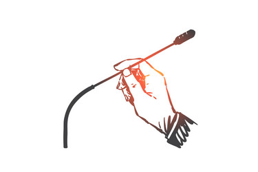 Hand Mike Vector Images (over 640)