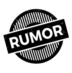 Rumor rubber stamp Royalty Free Vector Image - VectorStock