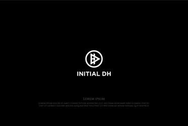 Hd-text-logo Royalty Free Vector Image - VectorStock