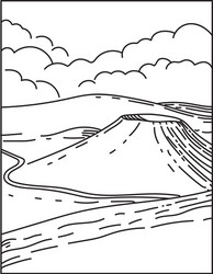 Volcano Dormant Vector Images (44)