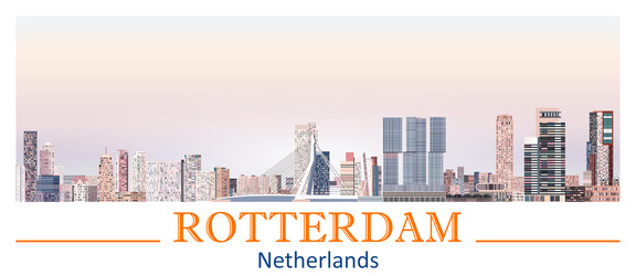 Rotterdam Skyline Silhouette Vector Images (over 130)