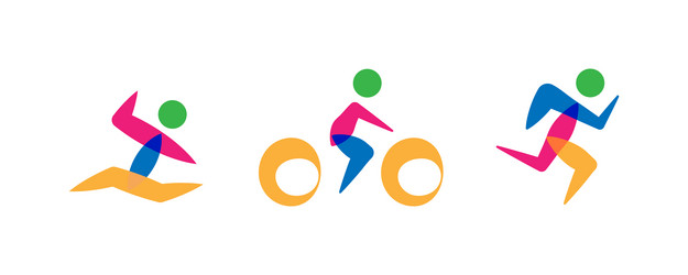 Swim Bike Run Logo Vector Images (over 130)