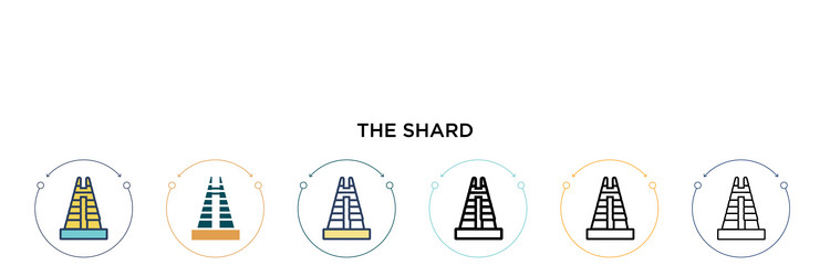 The Shard Outline Vector Images (62)