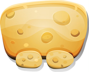 Match half of cartoon cheese game quiz worksheet Vector Image