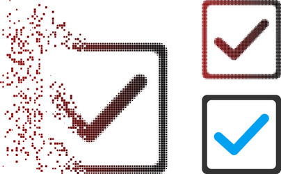 Pixel Check Box Vector Images (over 150)