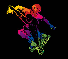 Roller Skating Logo Vector Images (over 830)