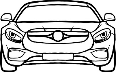 Speed rally racing sport car decal line stripes Vector Image