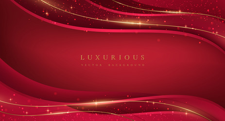 Abstract luxury red background Royalty Free Vector Image