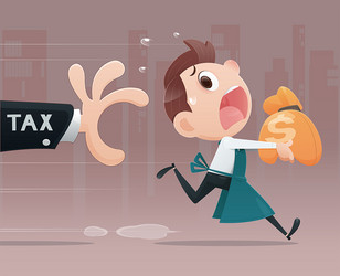 Tax Royalty Free Vector Image - VectorStock