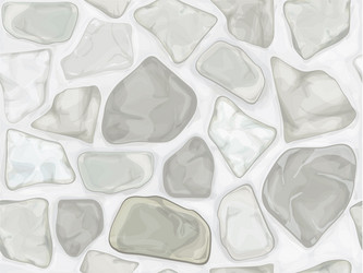 Mossy stone seamless texture Royalty Free Vector Image