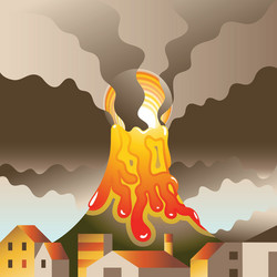 Volcano Dormant Vector Images (44)