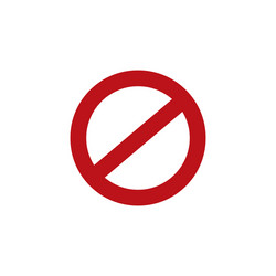 Blank Prohibited Sign Vector Images (over 1,900)