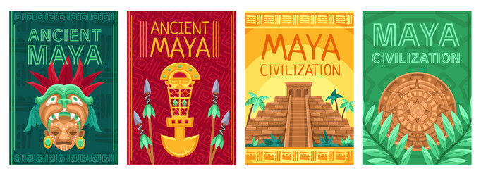 Maya Civilization Poster Vector Images (over 130)