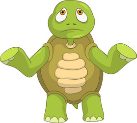 Cartoon turtle Royalty Free Vector Image - VectorStock