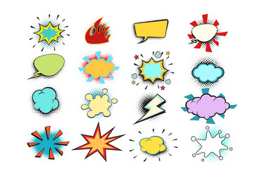 Set of speech bubbles Royalty Free Vector Image