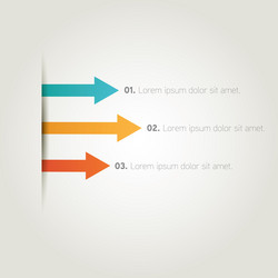 Blue arrows Royalty Free Vector Image - VectorStock