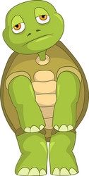 Turtle Sad Cartoon Vector Images (68)